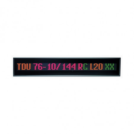 Large - size alphanumeric displays | DACPOL Poland