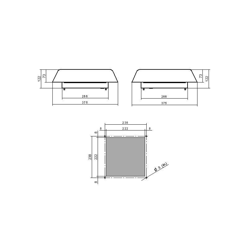 DLK22CX0B Roofing fans | DACPOL Poland