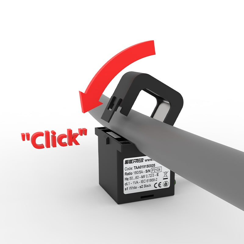 Mini split core current transformer | DACPOL Poland